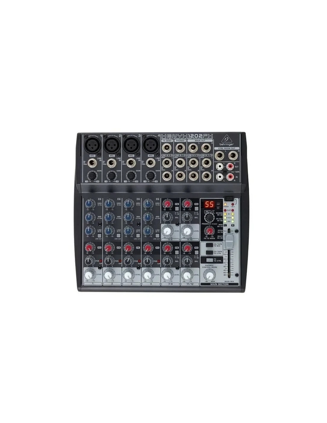 BEHRINGER Xenyx 1202FX MIXER PASSIVO 12 INGRESSI CON EFFETTI